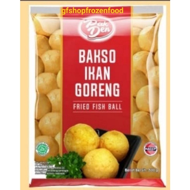 Jual Pak Den Bakso Ikan Goreng 500g / Frozen Food | Shopee Indonesia