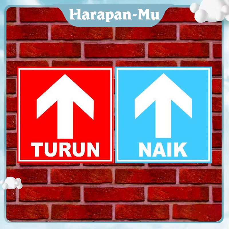 Jual Isi 50/1 Paket Sticker Tangga Rumah Sticker Tanggal Stiker Naik ...