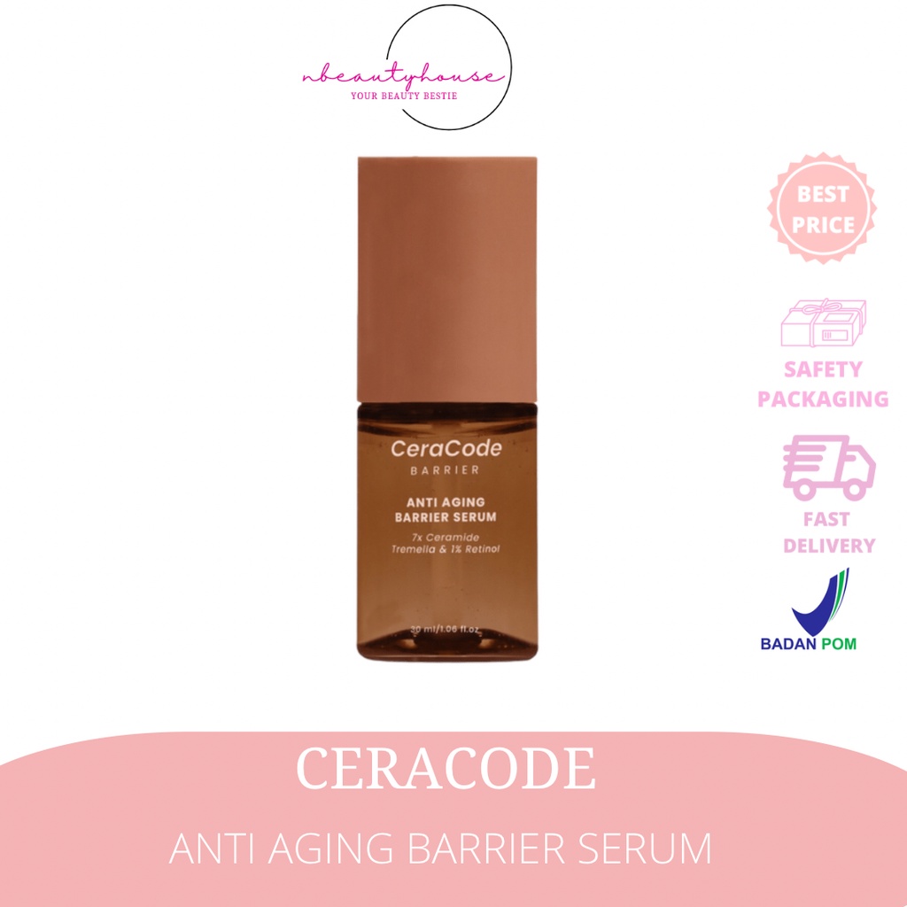 Jual CeraCode Anti Aging Barrier Serum 7X Ceramide + Tremella and 1% Retinol | Shopee Indonesia