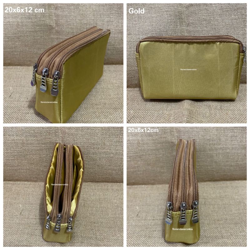 Jual Inner Pouch 3 Rit 20x6x12CM | Shopee Indonesia