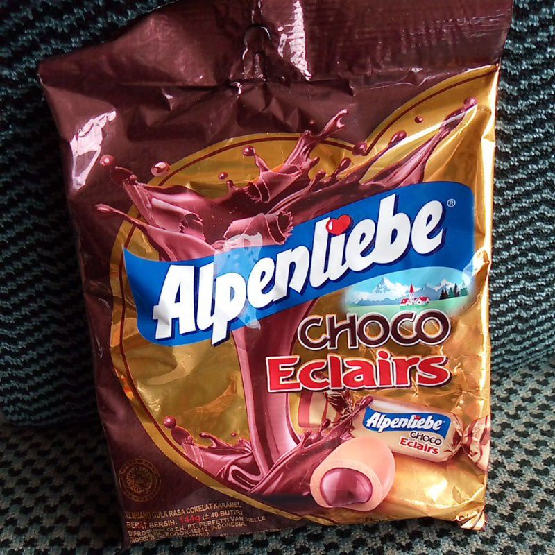 Jual PACK - PERMEN ALPENLIEBE ECLAIRS CHOCO CARAMEL ATAU PEANUTS BUTTER ...