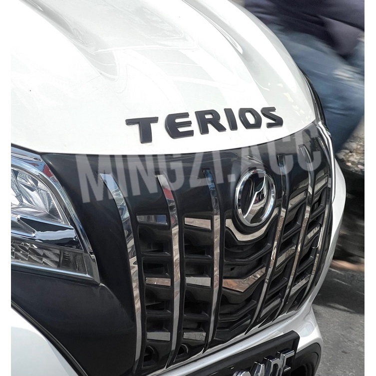 Jual ALL NEW TERIOS 2018 2020 2022 TULISAN EMBLEM KAP LOGO MESIN TERIOS ...