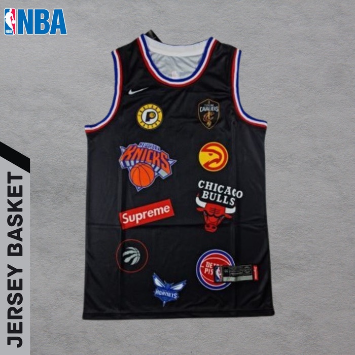 Jual Baju Jersey Basket Swingman NBA Supreme X NBA Team Special Edition ...