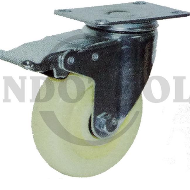 Jual RODA TROLLEY / TROLI/ RODA GEROBAK / NYLON CASTER HEAVY DUTY 4 ...