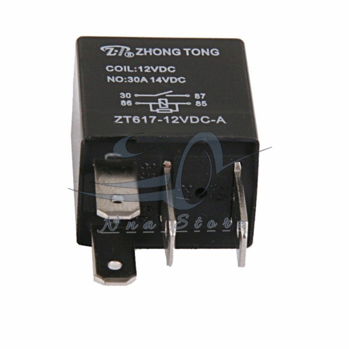 Jual RELAY 12V 4 PIN 30A FUEL PUMP POMPA BENSIN ROTAK | Shopee Indonesia