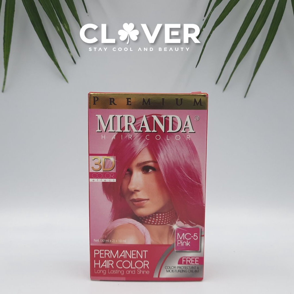 Jual MIRANDA PREMIUM HAIR COLOR PERMANENT 30ML | Shopee Indonesia