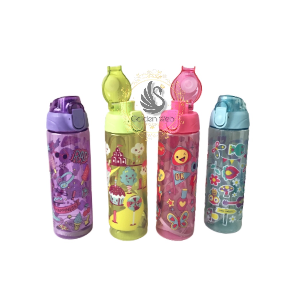 Jual Botol Minum Smiggle 658 / Tumbler Anak / Botol Viral 650ml / Botol ...