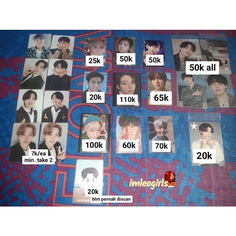 Jual PHOTOCARD BTS (OFFICIAL) | Shopee Indonesia