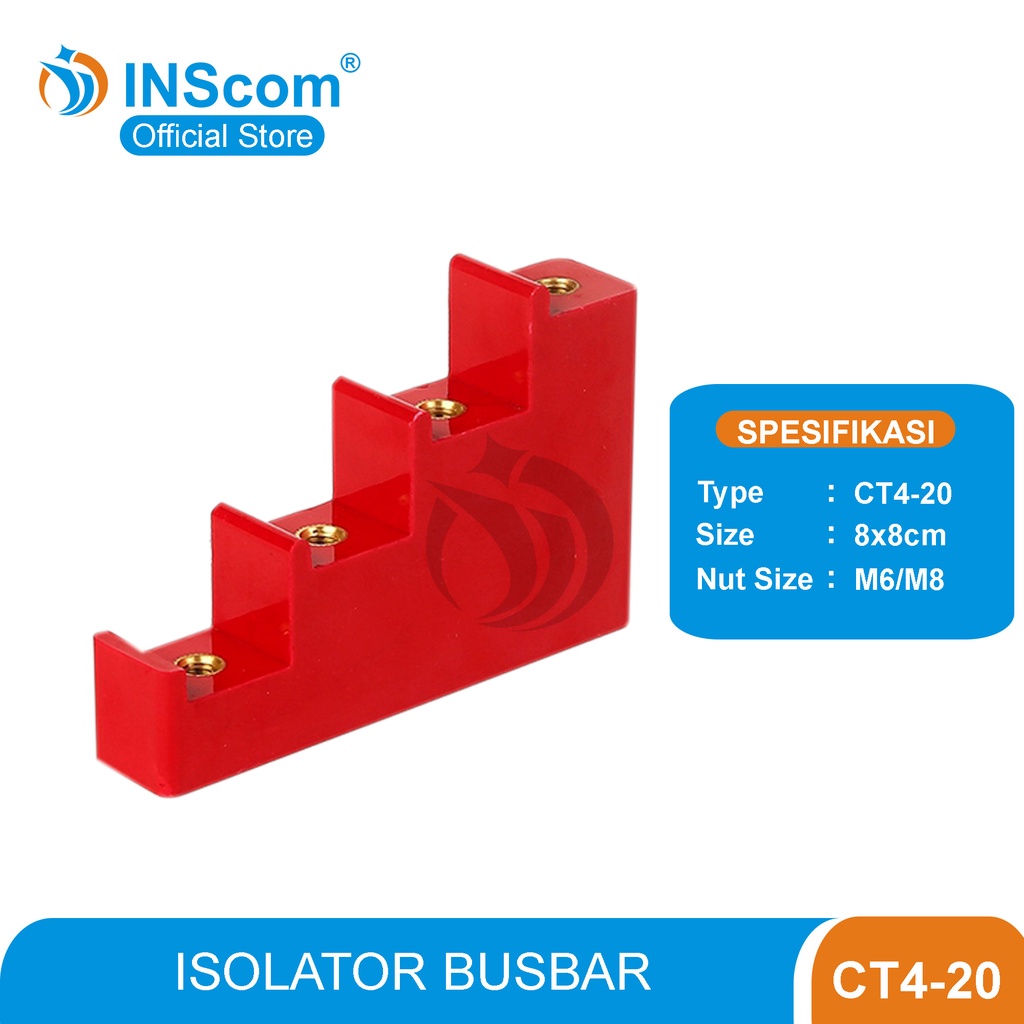 Jual ISOLATOR STEP BUSBAR SUPPORT INSCOM CT4-20 / INSULATOR TANGGA CT4-20 | Shopee Indonesia