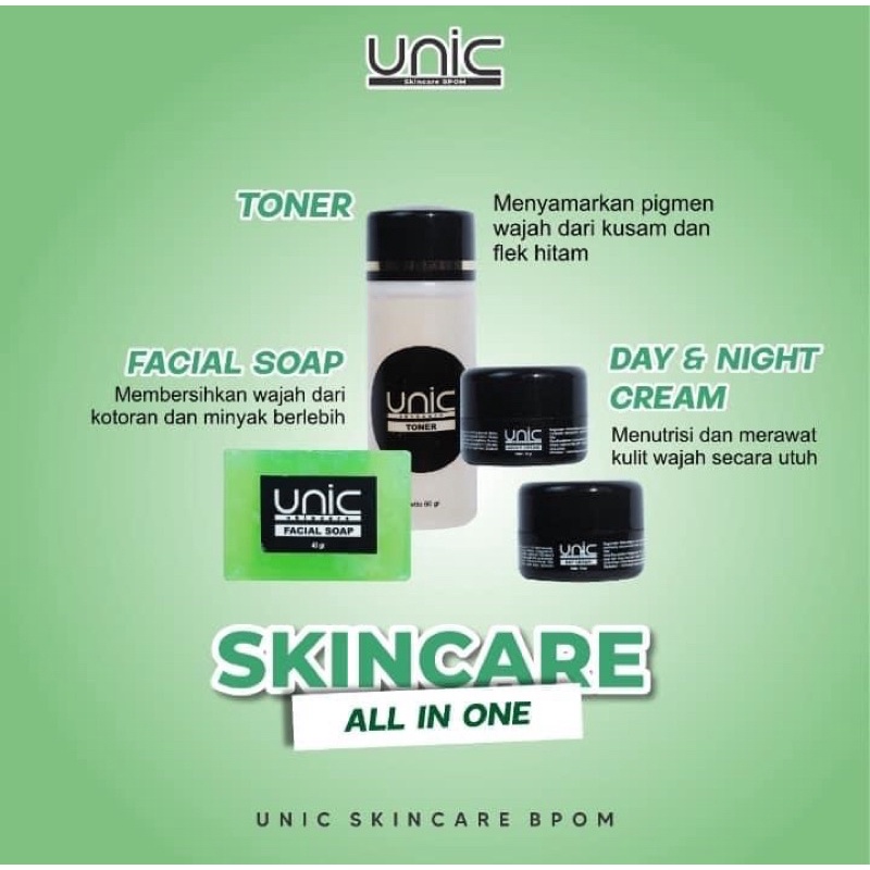 Jual Unic Skincare All In One BPOM | Shopee Indonesia