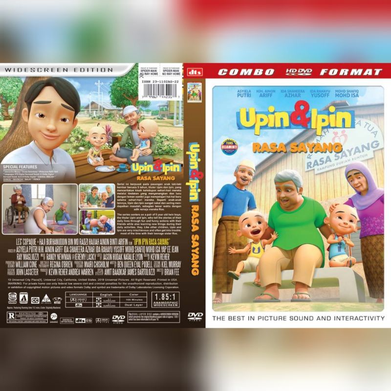 Jual Kaset Film Animasi Upin Ipin Rasa Sayang 2022 Shopee Indonesia