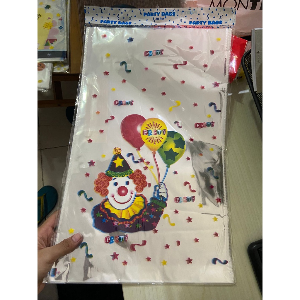 Jual PLASTIK OPP ULANG TAHUN PLASTIK JAJANAN ULANG TAHUN ISI 20LEMBAR ...