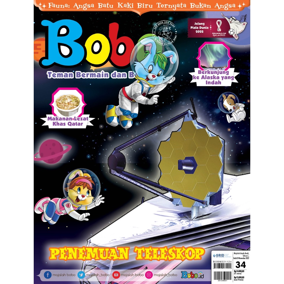 Jual Majalah Anak Bobo Terbaru Edisi November 2022 | Shopee Indonesia
