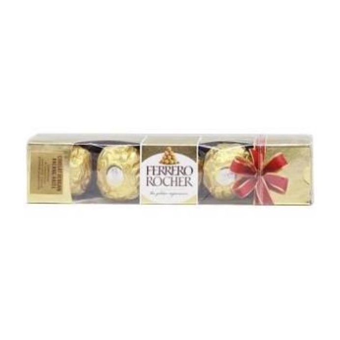 Jual Ferrero Rocher Cokelat T5 5pcs | Shopee Indonesia
