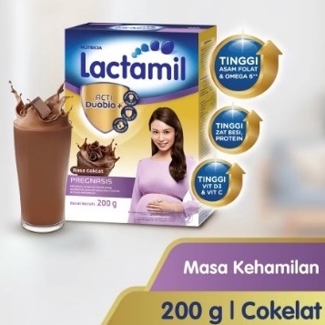 Jual Lactamil Pregnasis Acti DuoBio+ Coklat 200 Gr Box 200Gr | Shopee Indonesia