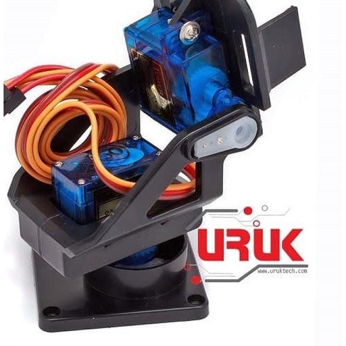 Jual Servo bracket PT Pan/Tilt Camera Platform with servo sg90 ( ARDUINO ) | Shopee Indonesia