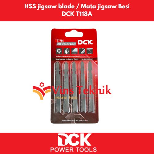 Jual DCK T118A Mata gergaji jigsaw jig saw saw blade untuk besi ...