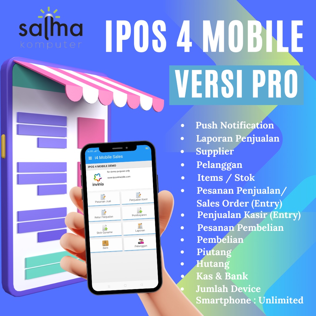 Jual Ipos 4 Mobile Owner & Sales Versi Pro | Shopee Indonesia
