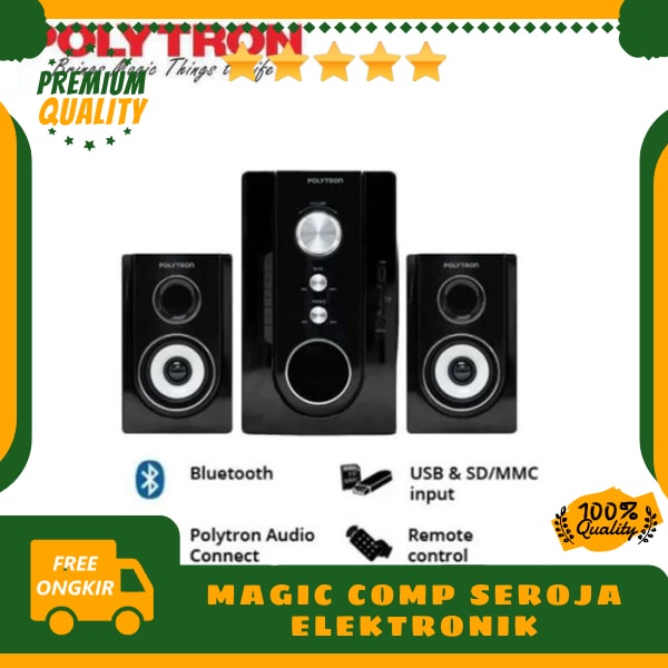 Jual ORIGINAL Speaker Polytron PMA 9320 Bluetooth FM Radio (Khusus ...