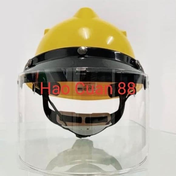 Jual Safety Helmet Helm Apd Safety Face Shield Medis Warna Kuning Blue ...