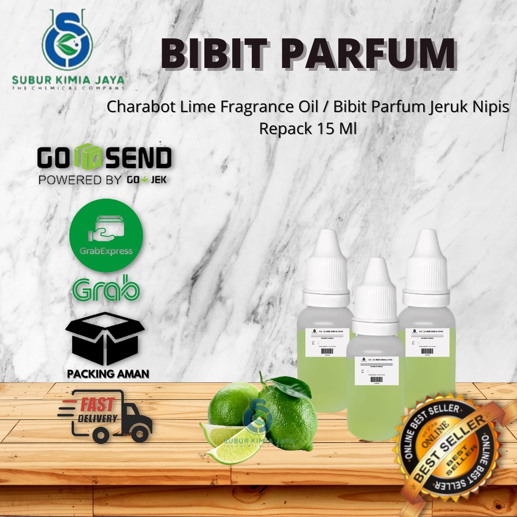 Jual Jeruk Nipis Fragrance Oil ex Charabot 15 ml | Shopee Indonesia