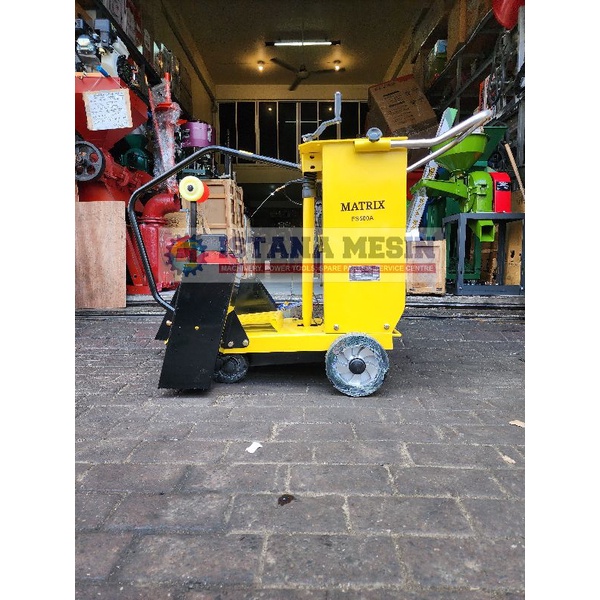 Jual MESIN POTONG ASPAL CONCRETE CUTTER MATRIX FS 500A TANPA PENGGERAK ...