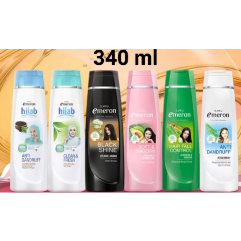 Jual (340 ml) emeron shampoo botol besar kemasan terbaru | Shopee Indonesia