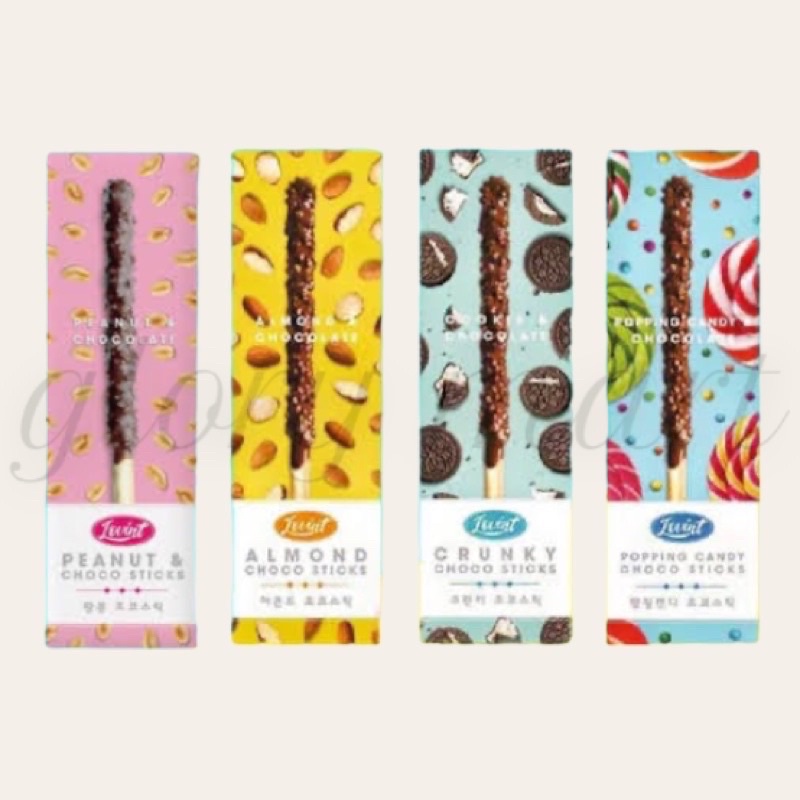 Jual LOVINT Choco Stick HALAL KOREA Choco Stick - Crunky / Peanut ...