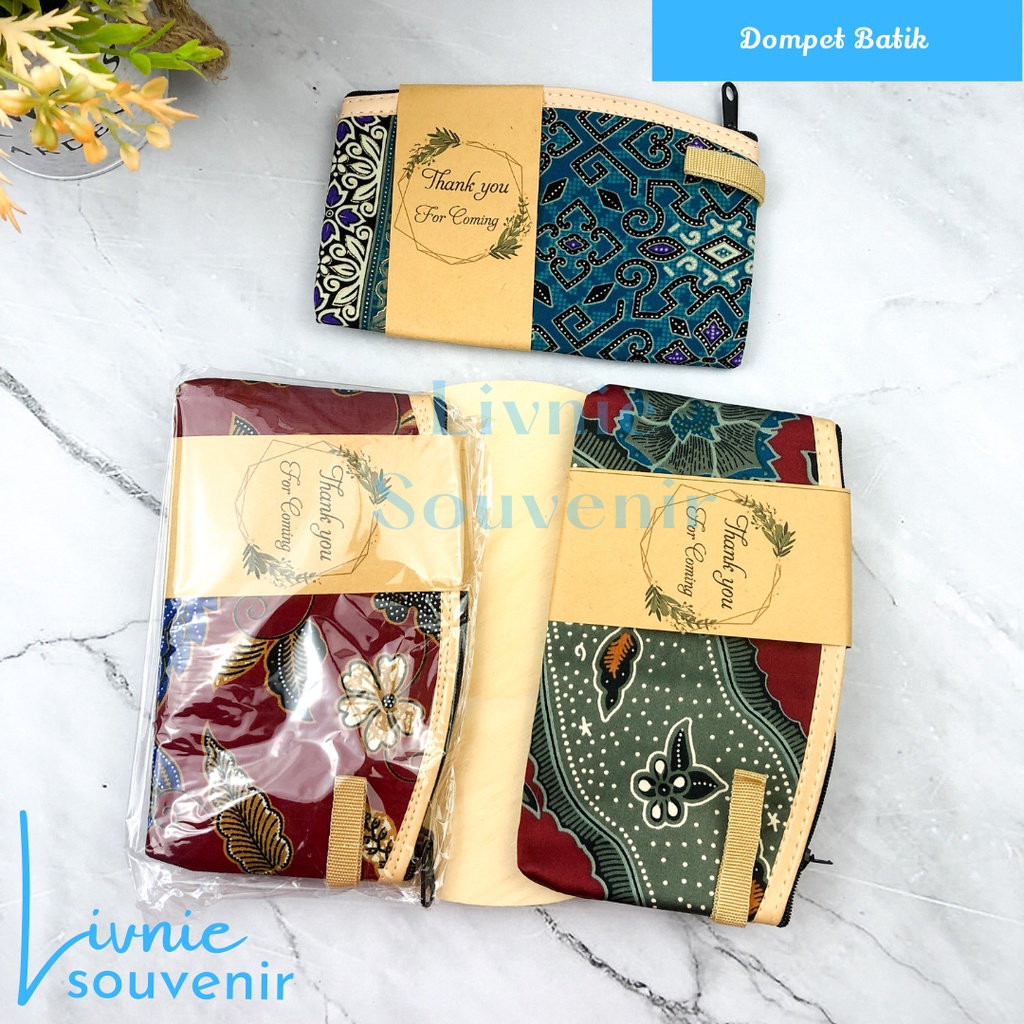 Jual Souvenir dompet batik besar / pouch 16,5 cm x 10 cm | Shopee Indonesia