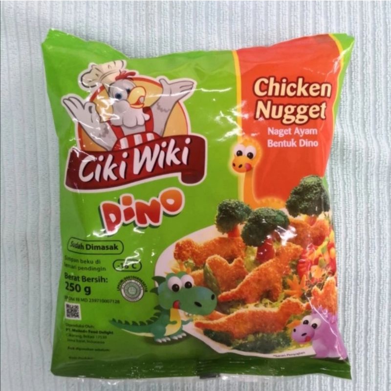 Jual Cikiwiki dino chicken nugget 250gr | Shopee Indonesia