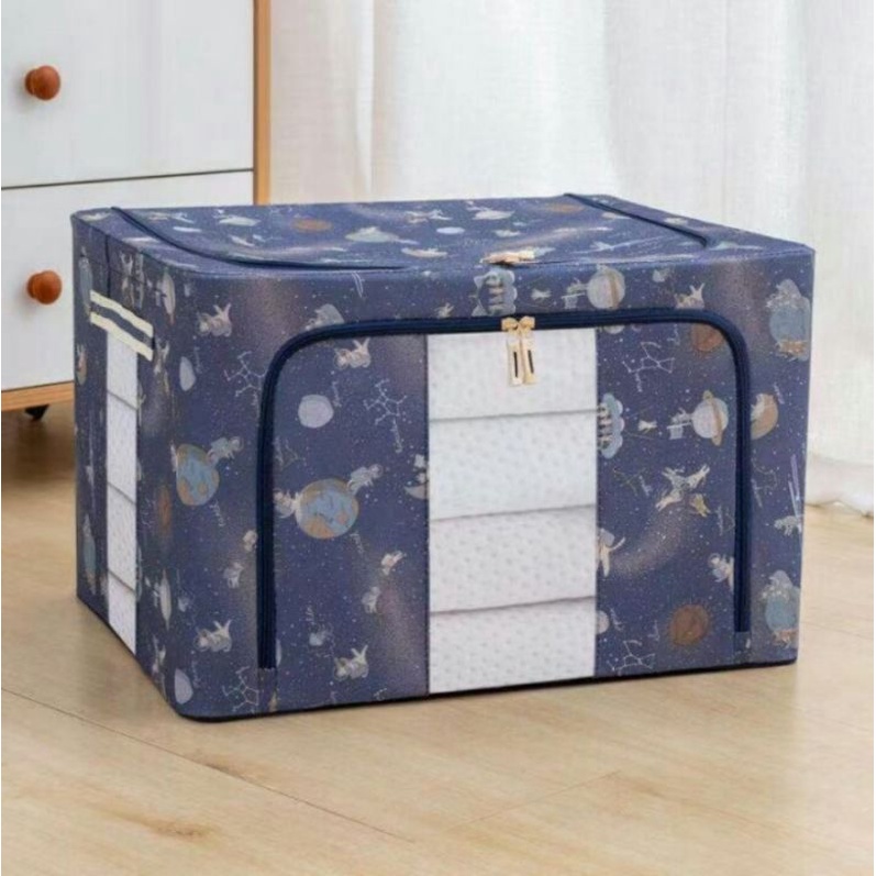 Jual Storage box 66 Liters Double Zipper FRAME BAJA Penyimpanan Pakaian | Shopee Indonesia