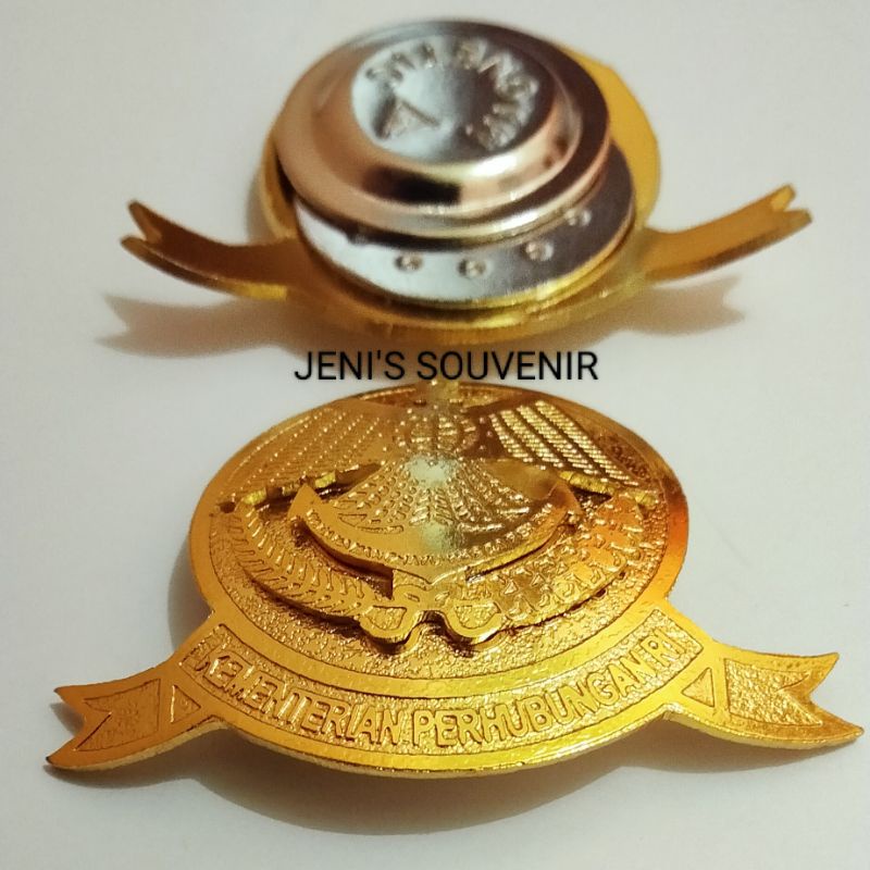 Jual PIN KEMENTRIAN PERHUBUNGAN - LENCANA DISHUB PERHUBUNGAN | Shopee ...