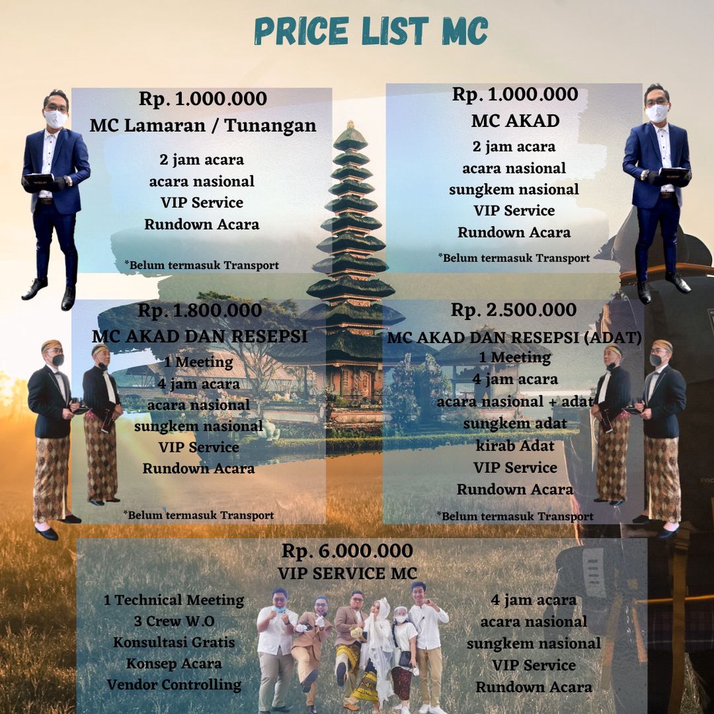 Jual JASA MC | MC LAMARAN | MC WEDDING | MC PERNIKAHAN | MC ACARA ...