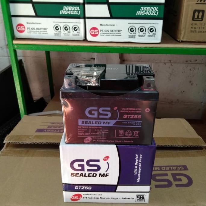 Jual Aki Motor Beat,Vario 110,Revo,Fino,Mio Soul GT GS GTZ5S MF | Shopee Indonesia