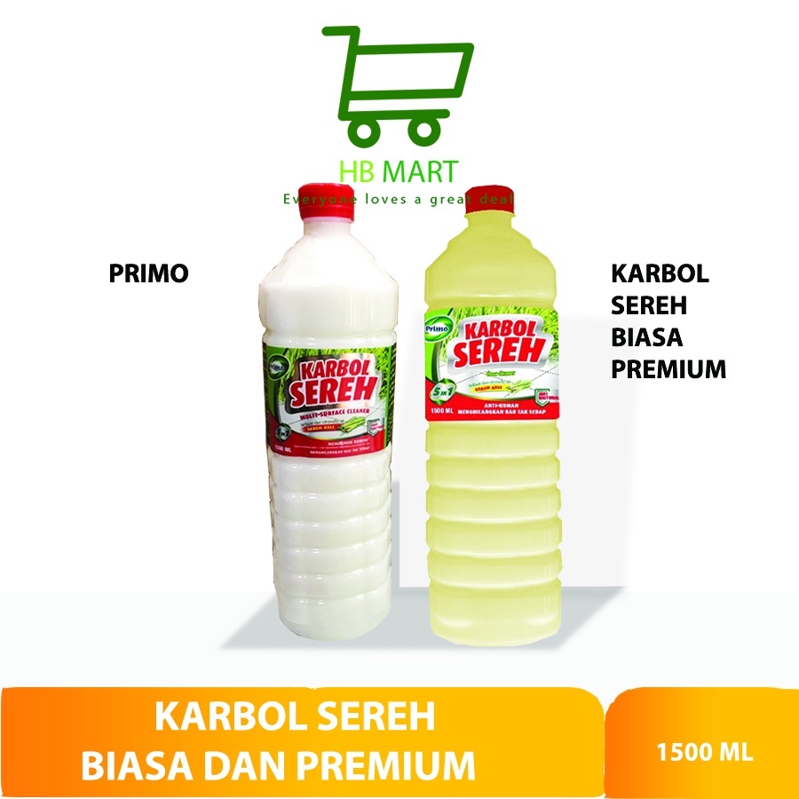 Jual PRIMO Karbol Sereh Premium Citronella Pembersih Lantai Disinfektan ...