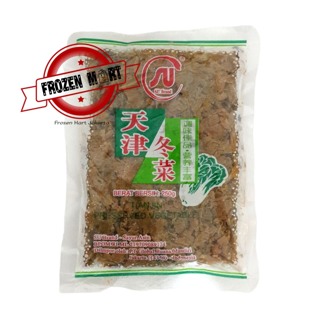 Jual SU BRAND Dongcai / Tongcai / Sayur Sawi Asin 250Gr | Shopee Indonesia
