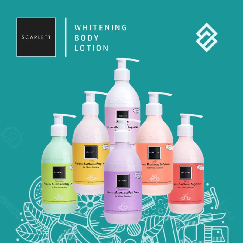 Jual Scarlett Whitening Body Lotion 300 ml By Felicya Angelista ...