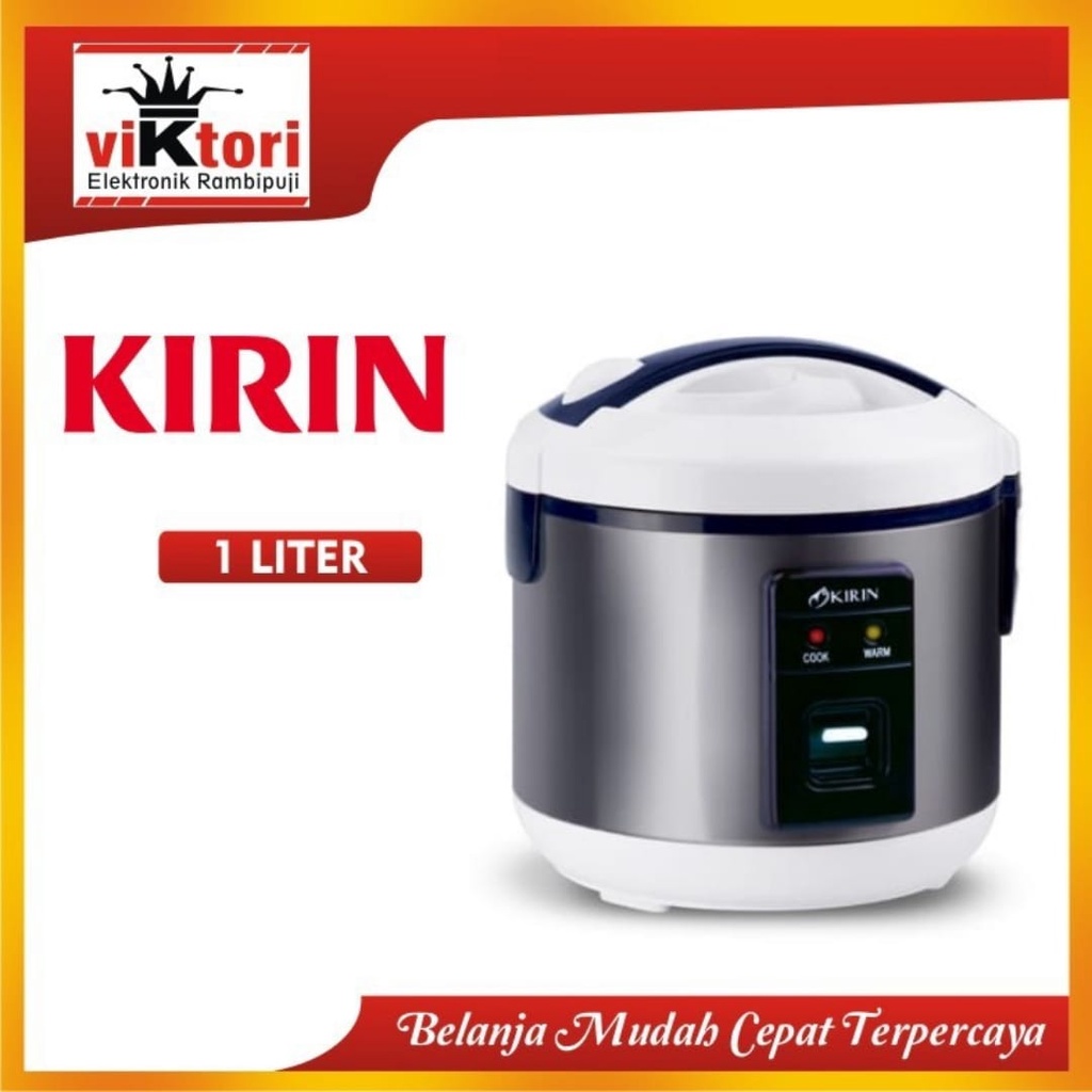 Jual MAGIC COM KIRIN KRC087 / RICE COOKER 3IN1 / MAGIC COM 1 LITER / PENANAK NASI KIRIN / MAGIC ...
