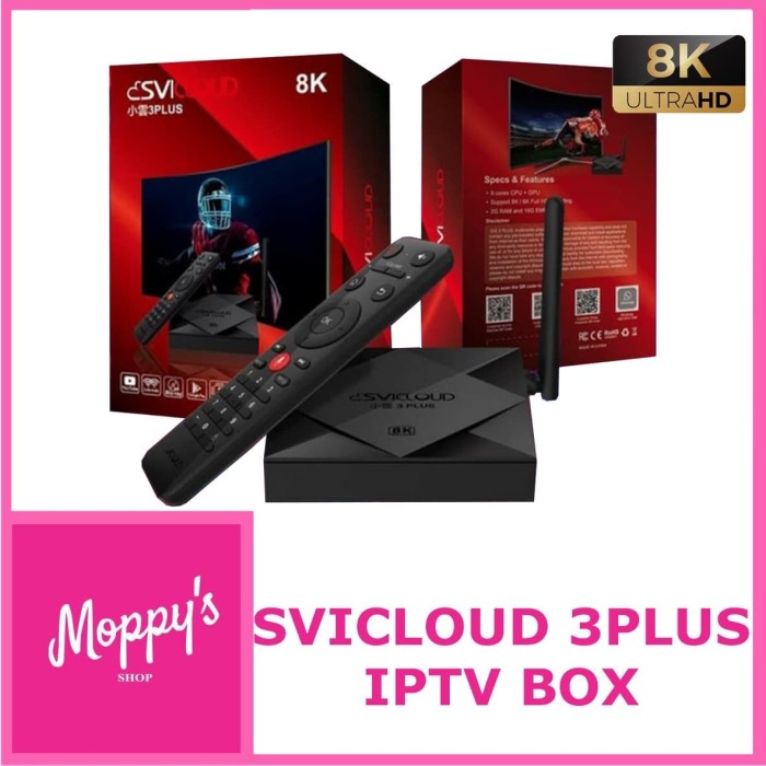 Jual Produk Terbaru Svicloud Android Tv Box Esvi 3 Plus 8K | Shopee ...