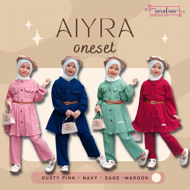 Jual SALE Aiyra series Oneset anak by Saralina | Shopee Indonesia