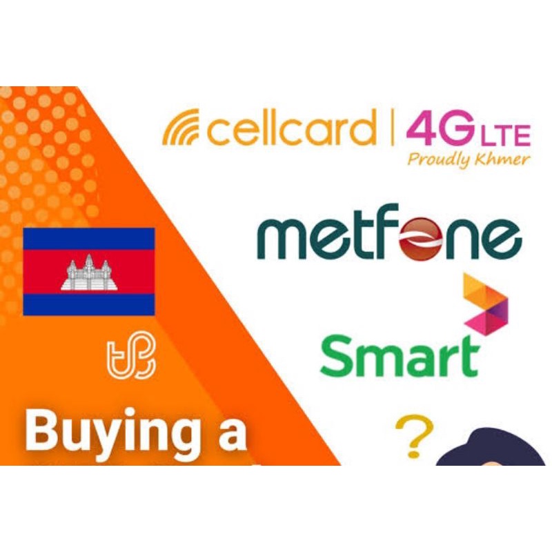 Jual pulsa Kamboja Cambodia cellcard metfone smart | Shopee Indonesia
