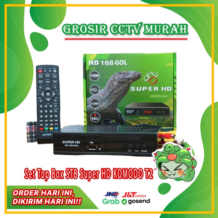 Jual Tv Box Stb Digital Super Hd Komodo Tv Digital Set Top Box Tv Ready ...