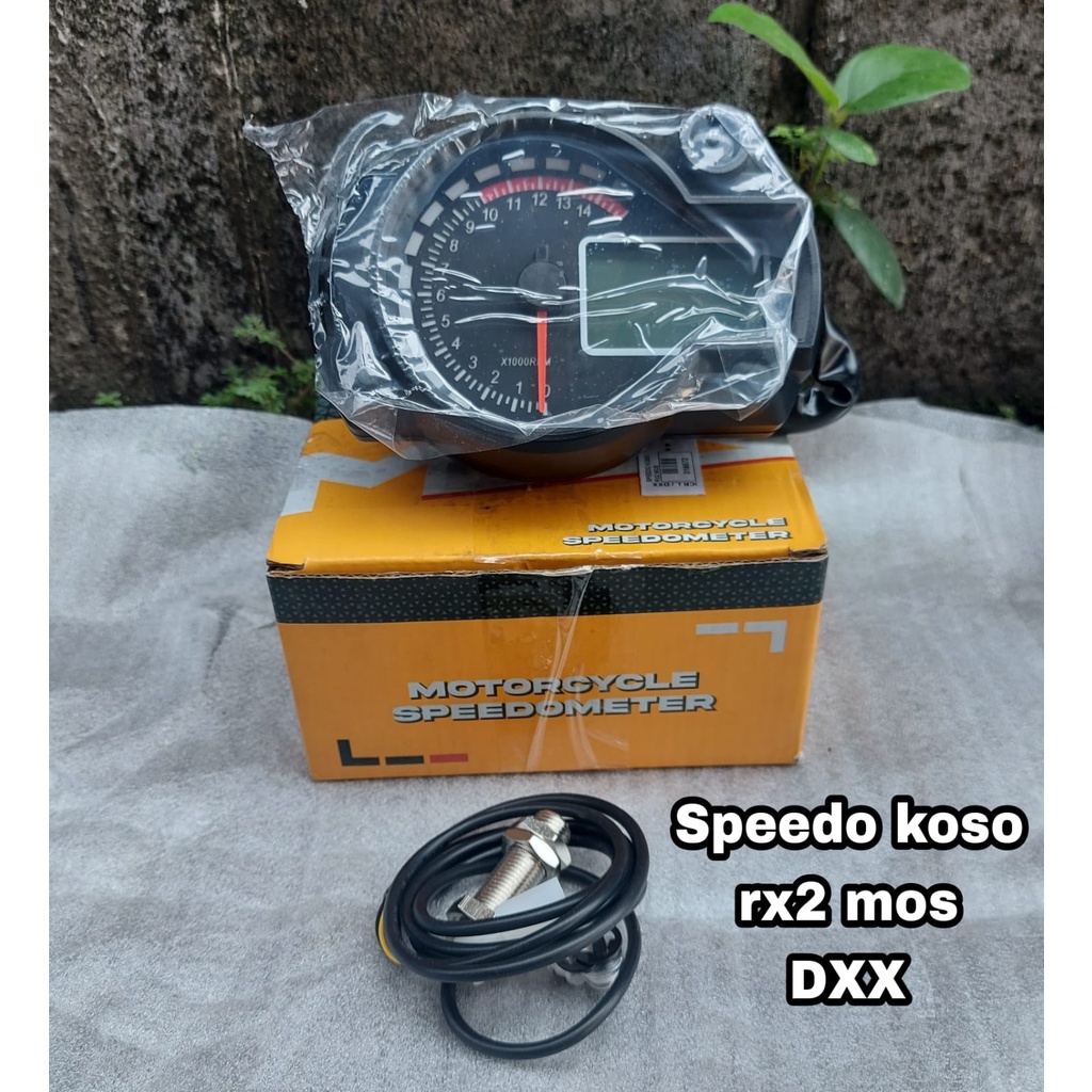 Jual SPEEDOMETER KOSO MURAH | SPEEDO METER DIGITAL KOSO | KOSO RX2N MOS | Shopee Indonesia