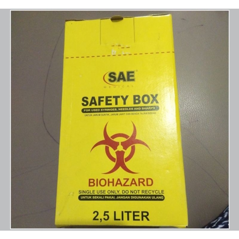 Jual safety box 2,5 liter | Shopee Indonesia