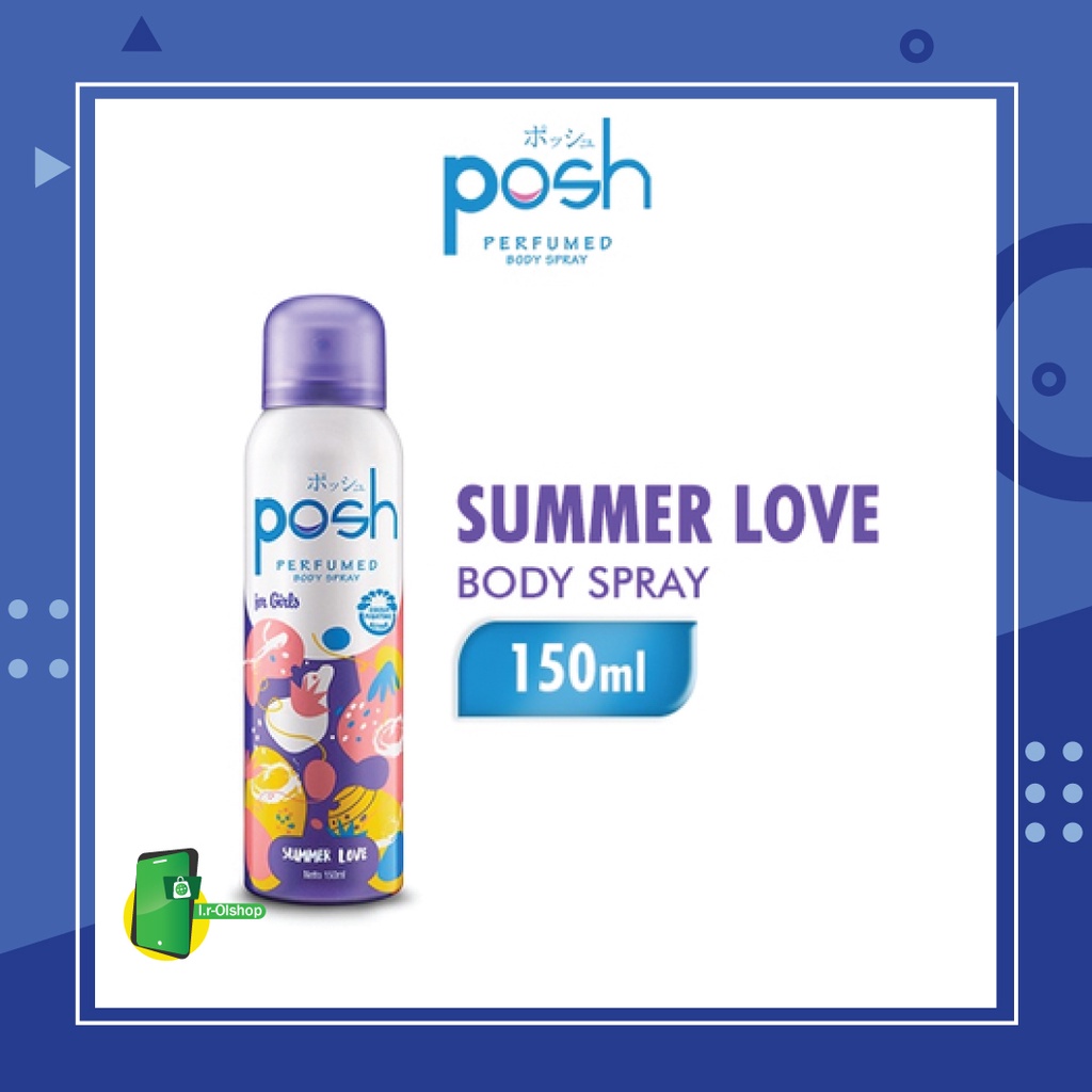 Jual Posh Spray Cologne Summer Love Botol 150 ml | Shopee Indonesia