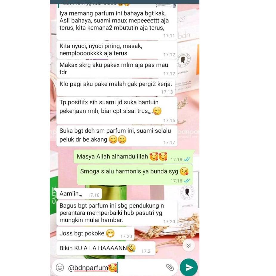 Jual Promo besar--PARFUM WANITA BDN SENSUAL DR BOYKE DIAN NUGRAHA - ASLI HARGA PROMO RESMI ...