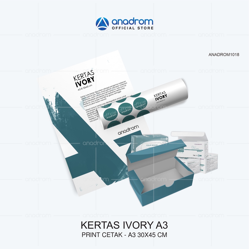 Jual Print A3 Ivory paper | A3 | Anadrom 1018 | Shopee Indonesia