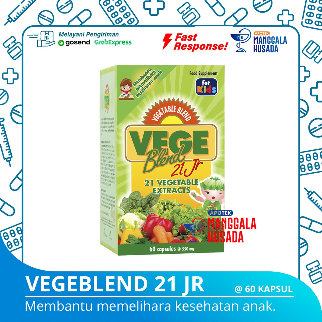 Jual VEGEBLEND 21 JR @ 60 KAPSUL | Shopee Indonesia