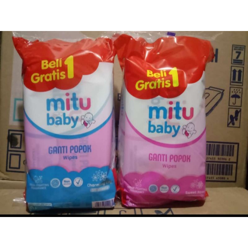 Jual Mitu Tissue Basah Baby 50'S (Buy 1 get 1) | Shopee Indonesia