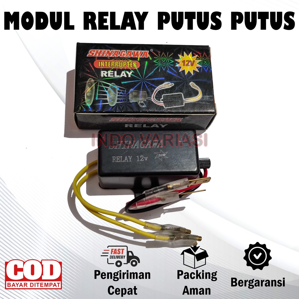 Jual Modul Relay Klakson Motor Putus Setelan 12 Volt Universal | Shopee ...